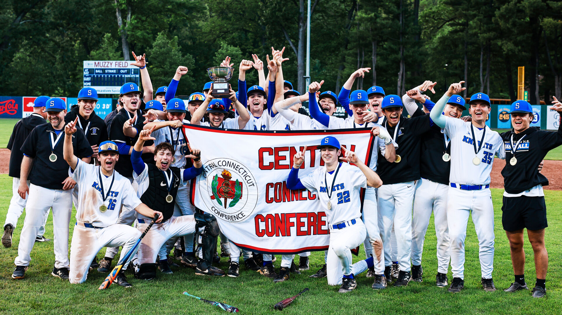 CCC Champs: Southington baseball defends CCC title, defeating Hall 6-2 ...