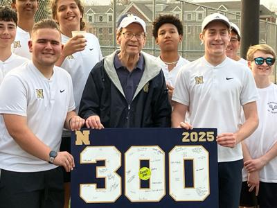 Milestone reached: Newington boys tennis coach Lukowski reaches win No ...