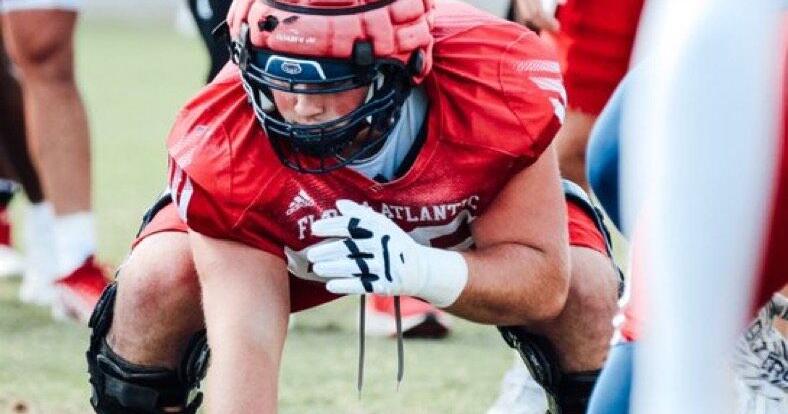 CCSU beefs up O-line with addition of FAU transfer center Marchbank ...