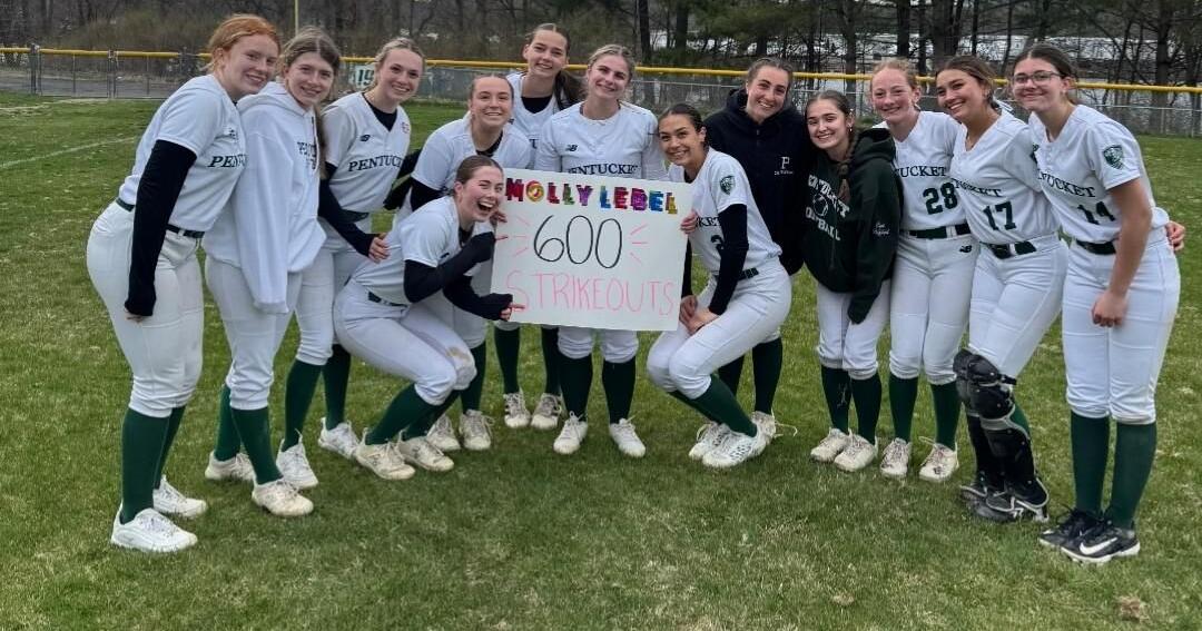The Softball Circle: LeBel records 600th strikeout as Pentucket moves ...
