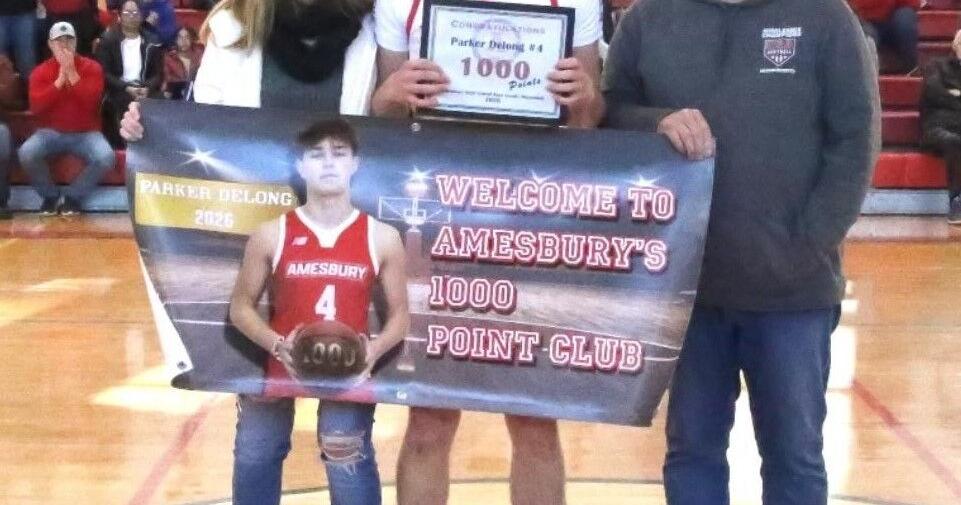 Amesbury Adds to 1K Club!: Parker DeLong the 10th athlete to reach mark ...