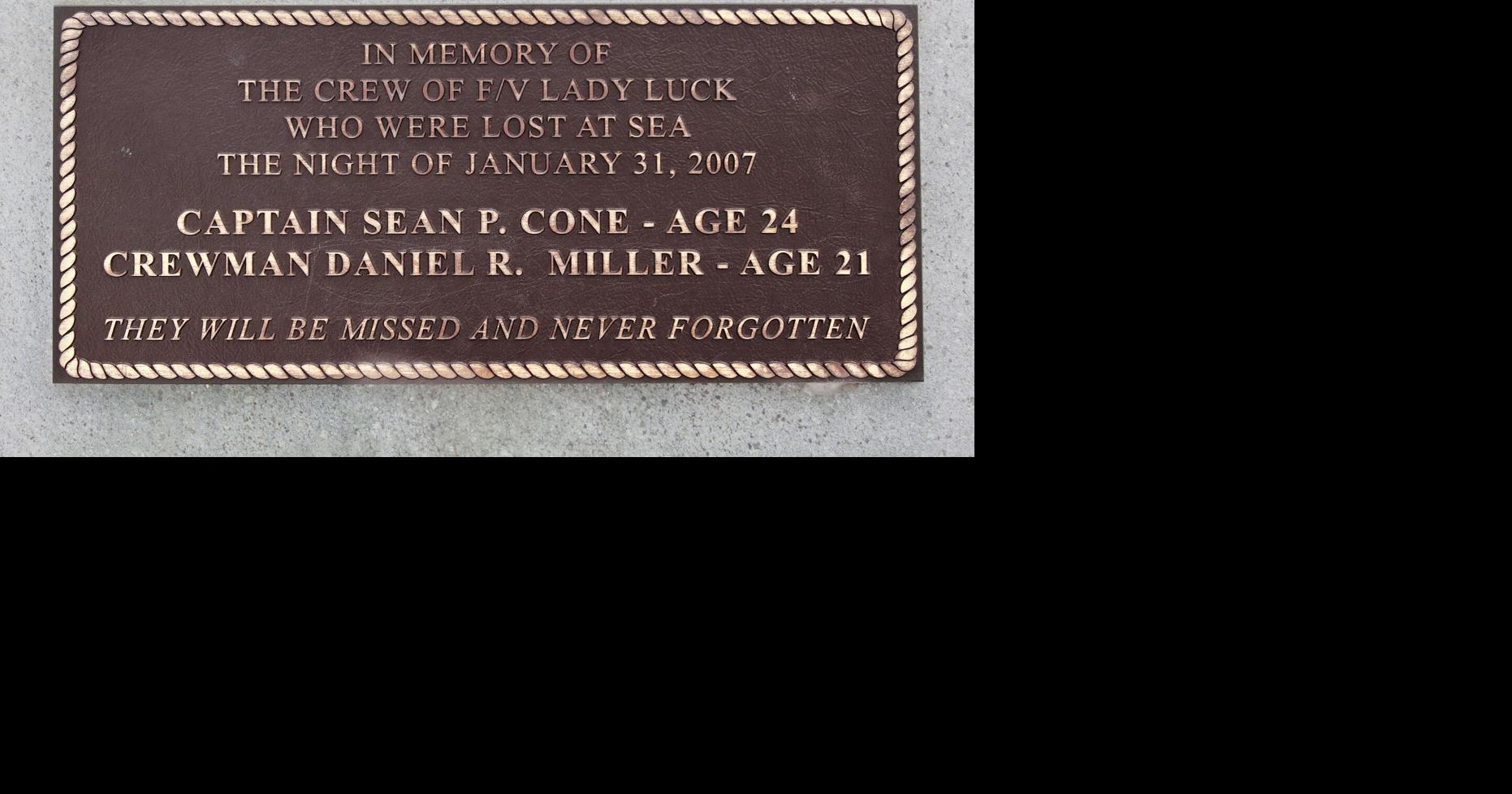 Captain, crewman remembered 15 years after Lady Luck's sinking | News ...