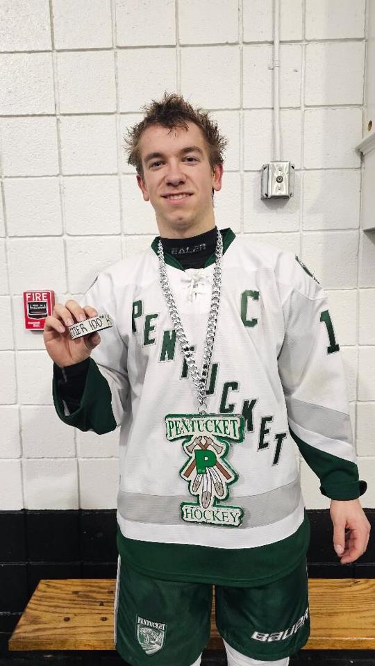 Pelletier breaks all-time program scoring record before Pentucket ...