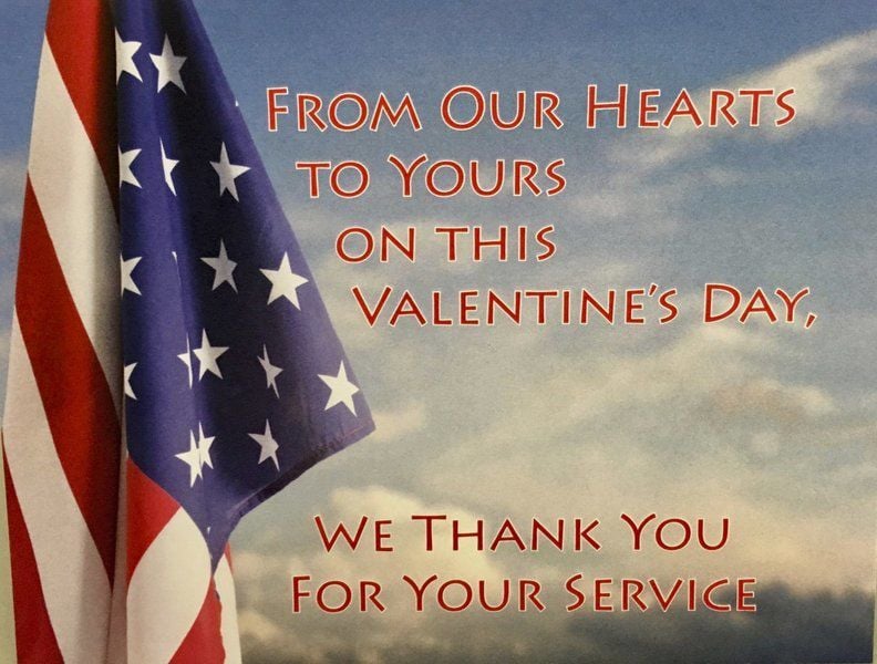 Students send valentines to troops, veterans | Local News ...