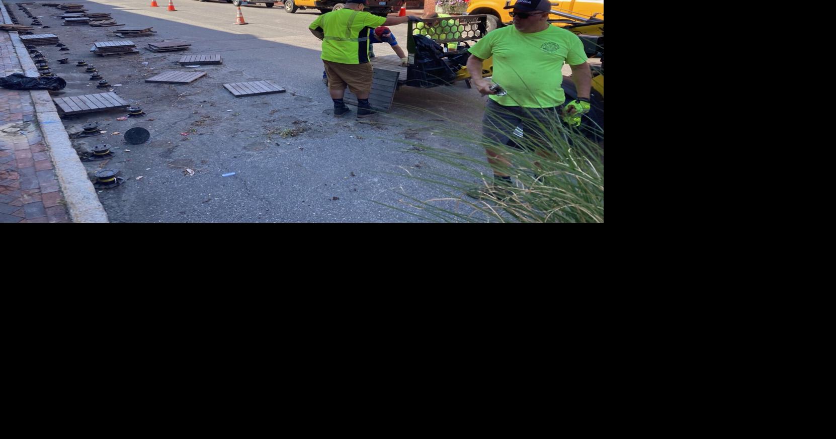 Parklets removed early as State St. work continues | Local News | newburyportnews.com