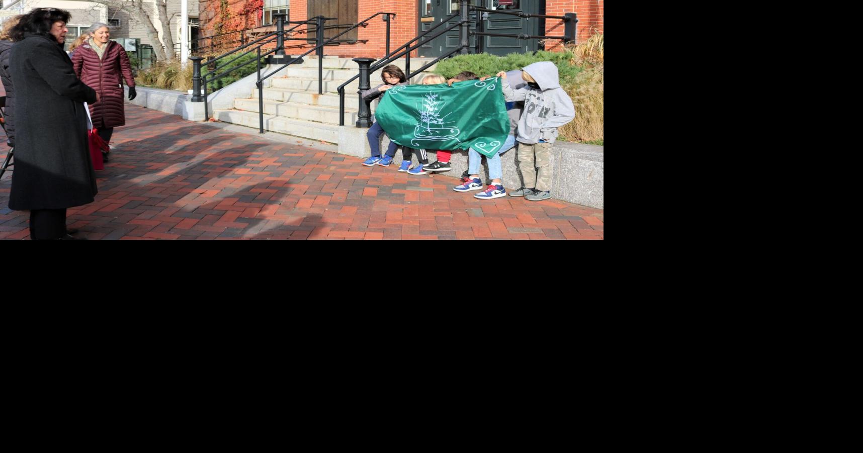 Pennacook-Abenakis honor city with gift of tribal flag | News ...