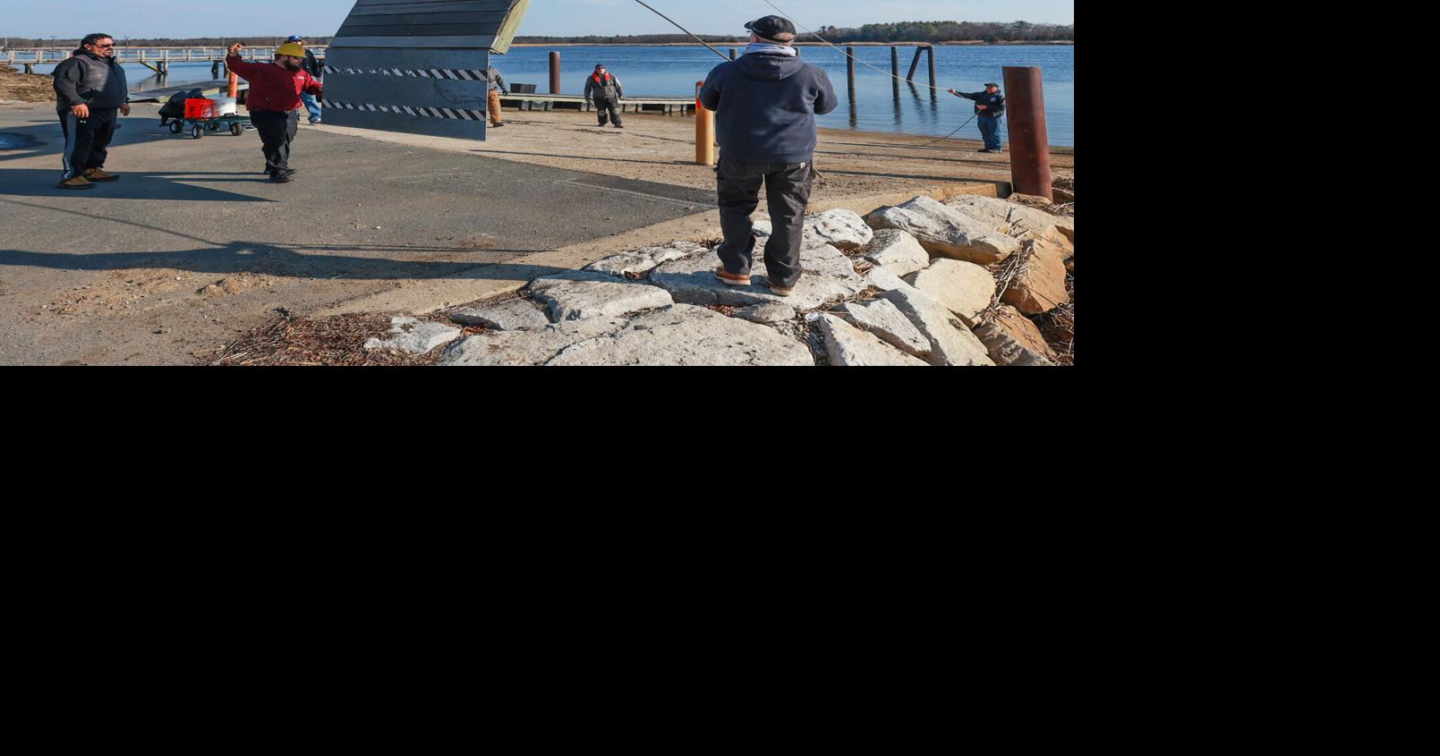 Sure sign of spring: Docks back in as boating season nears | Local News ...