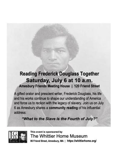Whittier museum announces Douglass reading | Local News ...