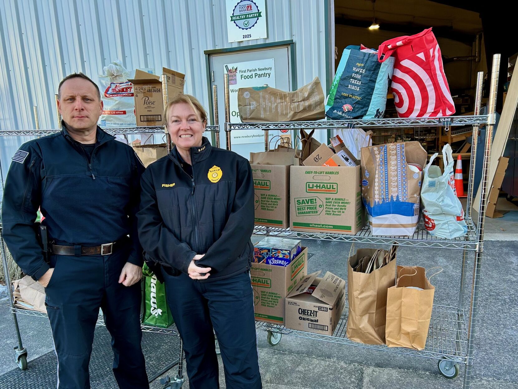 Police drop off food donations | Photos | newburyportnews.com