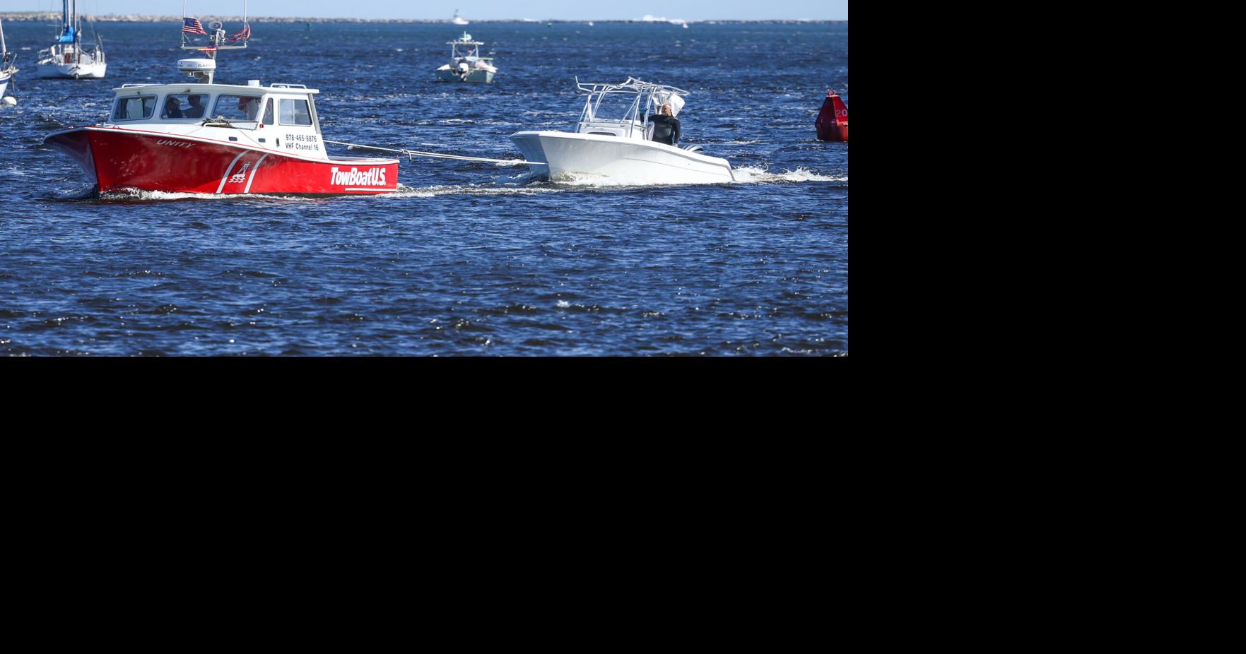 Capsized boat towed from mouth of Merrimack | Local News ...