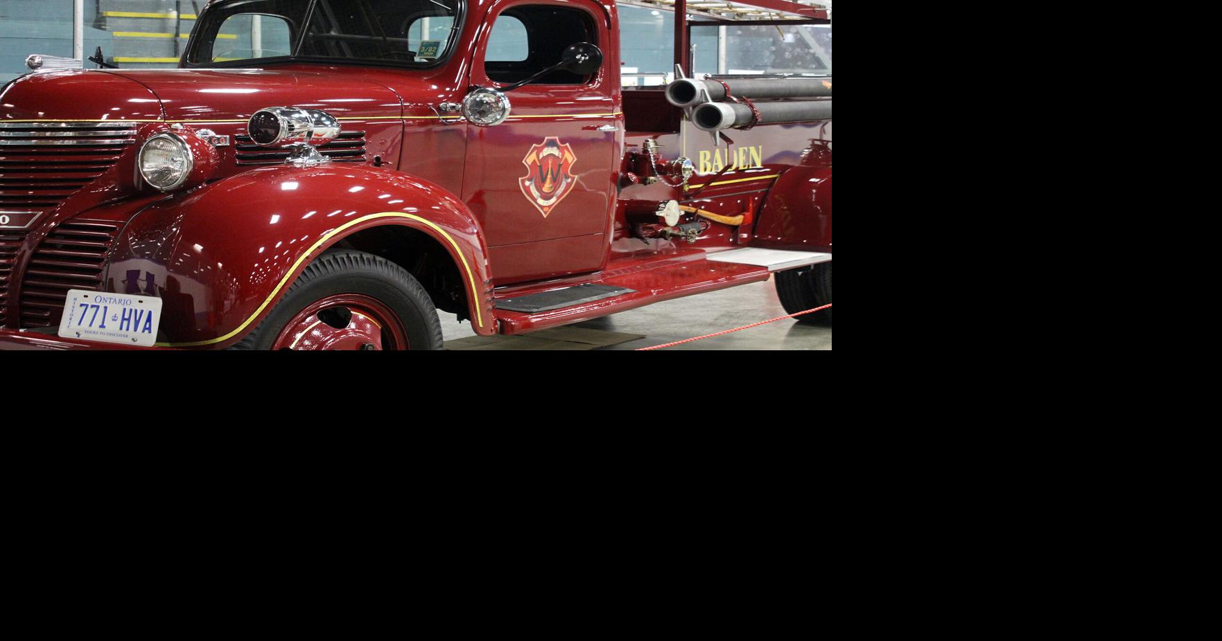 Fargo Fire Truck restored to former glory by Wilmot Heritage Fire Brigade
