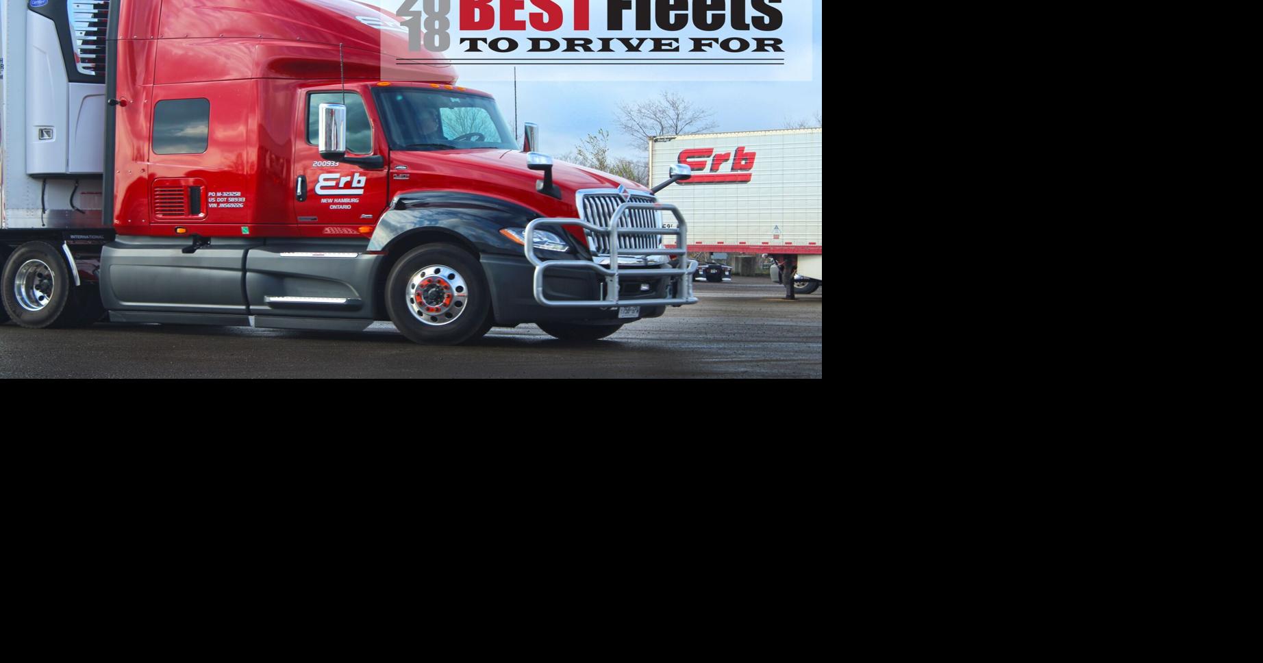 Erb Transport ranked in top fleets of North America