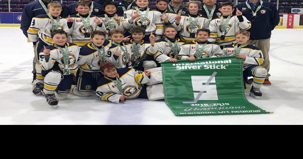 New Hamburg Huskies Atom A team wins regional Silver Stick
