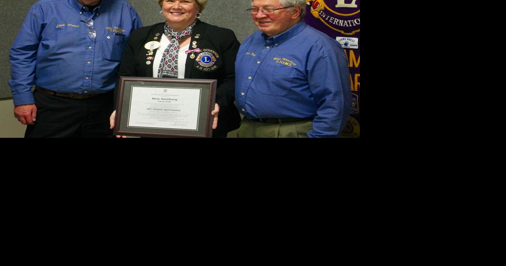 Lions Club 50th anniversary celebration a roaring success