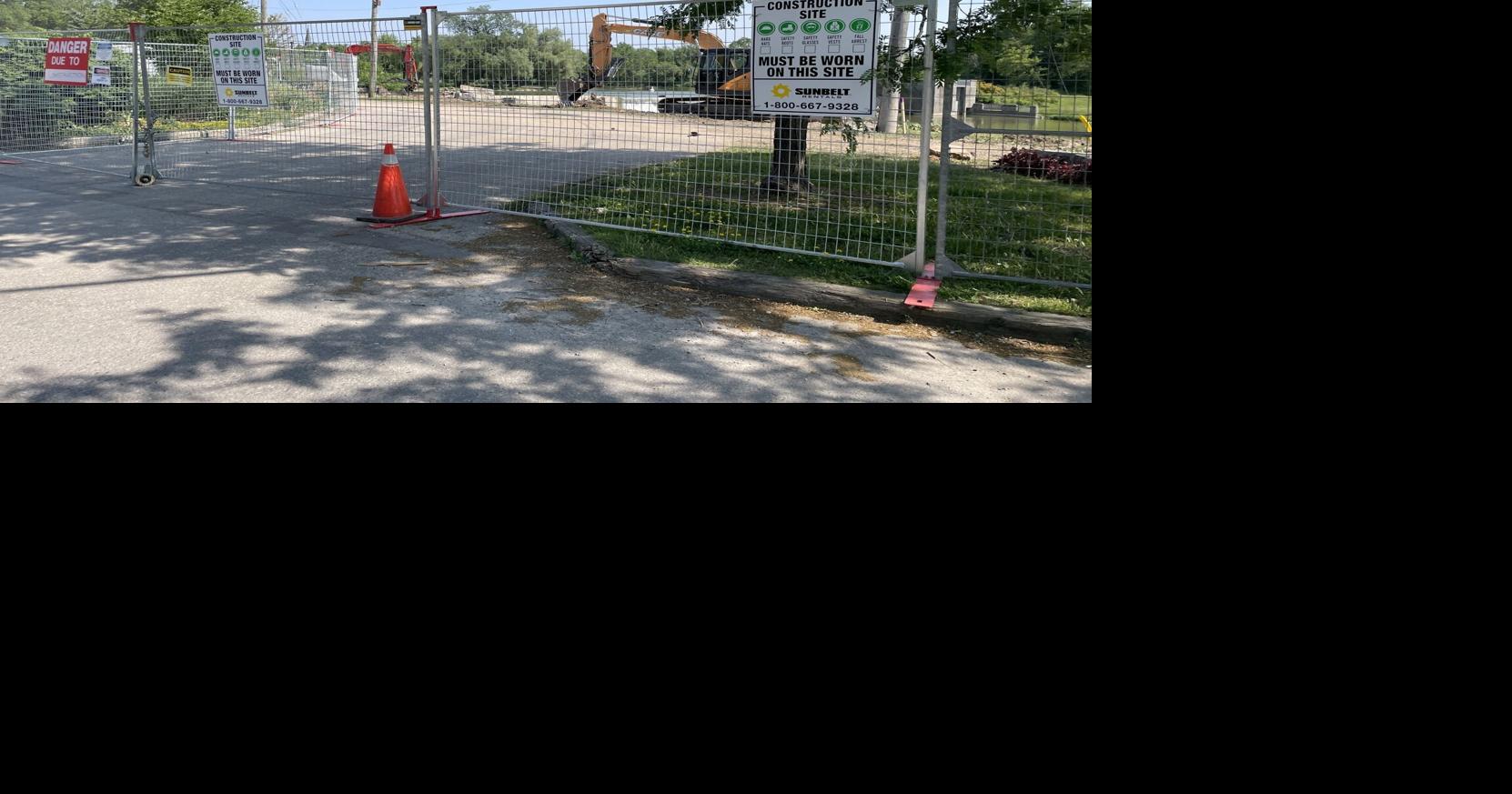 WHAT’S GOING ON HERE? Nith River trail construction in New Hamburg