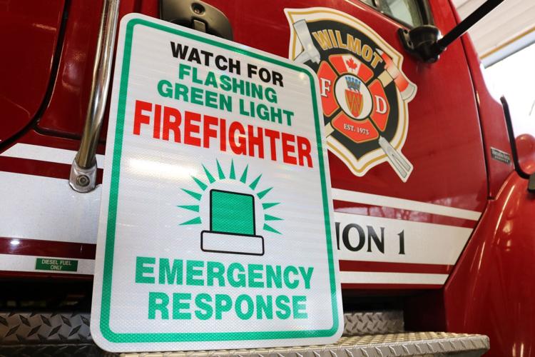 Green Emergency Lights For Volunteer Firefighters Canada | Shelly Lighting