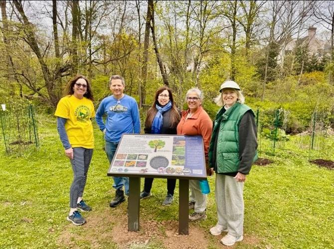 New sign at Best Lake to educate Watchung residents on riparian buffer ...
