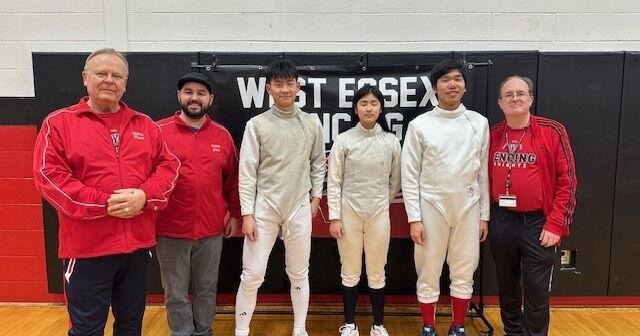 West Essex fencers Isabella Sun, Alan Hu and Alex Chen qualify for ...