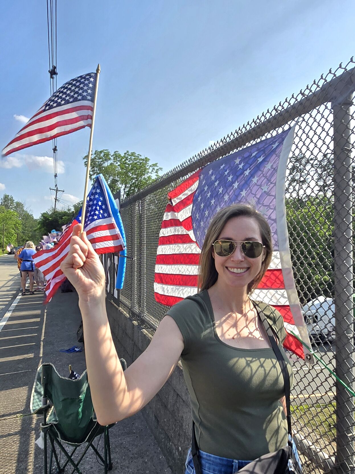 No Kings in the USA anti-Trump-protest held in Readington | News ...