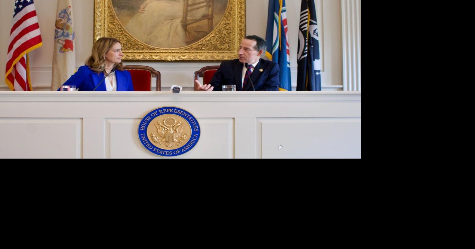 Sherrill talks securing democracy at Madison visit of Congressman ...