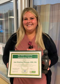 Clinton nurse Lisa Sharkey Thomas receives DAISY award for ...