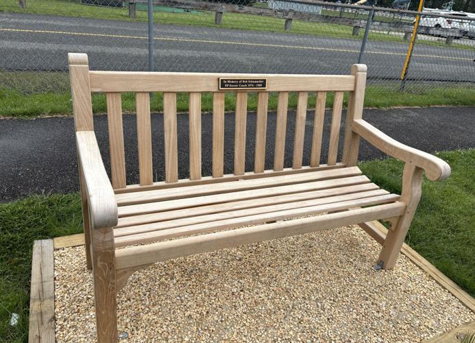 Bench dedicated to Florham Park travel soccer coach Bob Schumacher | News | newjerseyhills.com