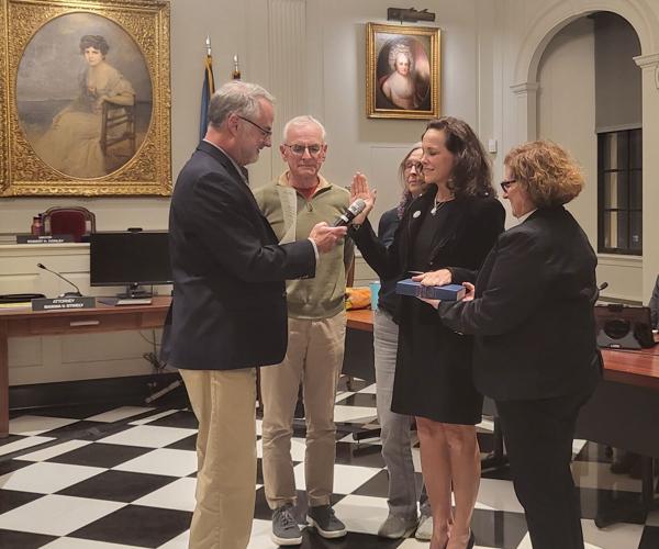 Melissa Honohan sworn into Madison Borough Council | News ...