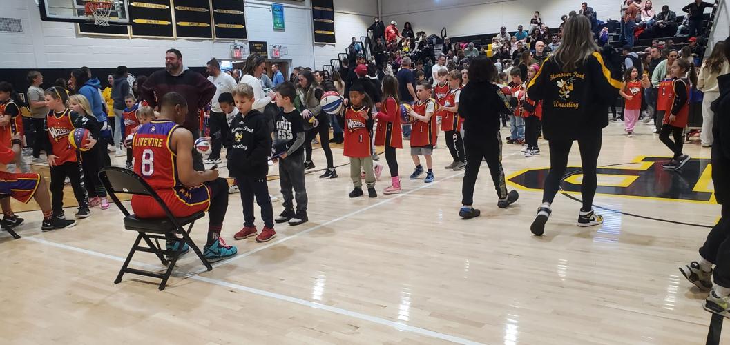Harlem Wizards' game with Florham Park school staff a slam dunk ...