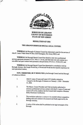 Lebanon Borough honors long-time Council President Richard Burton ...