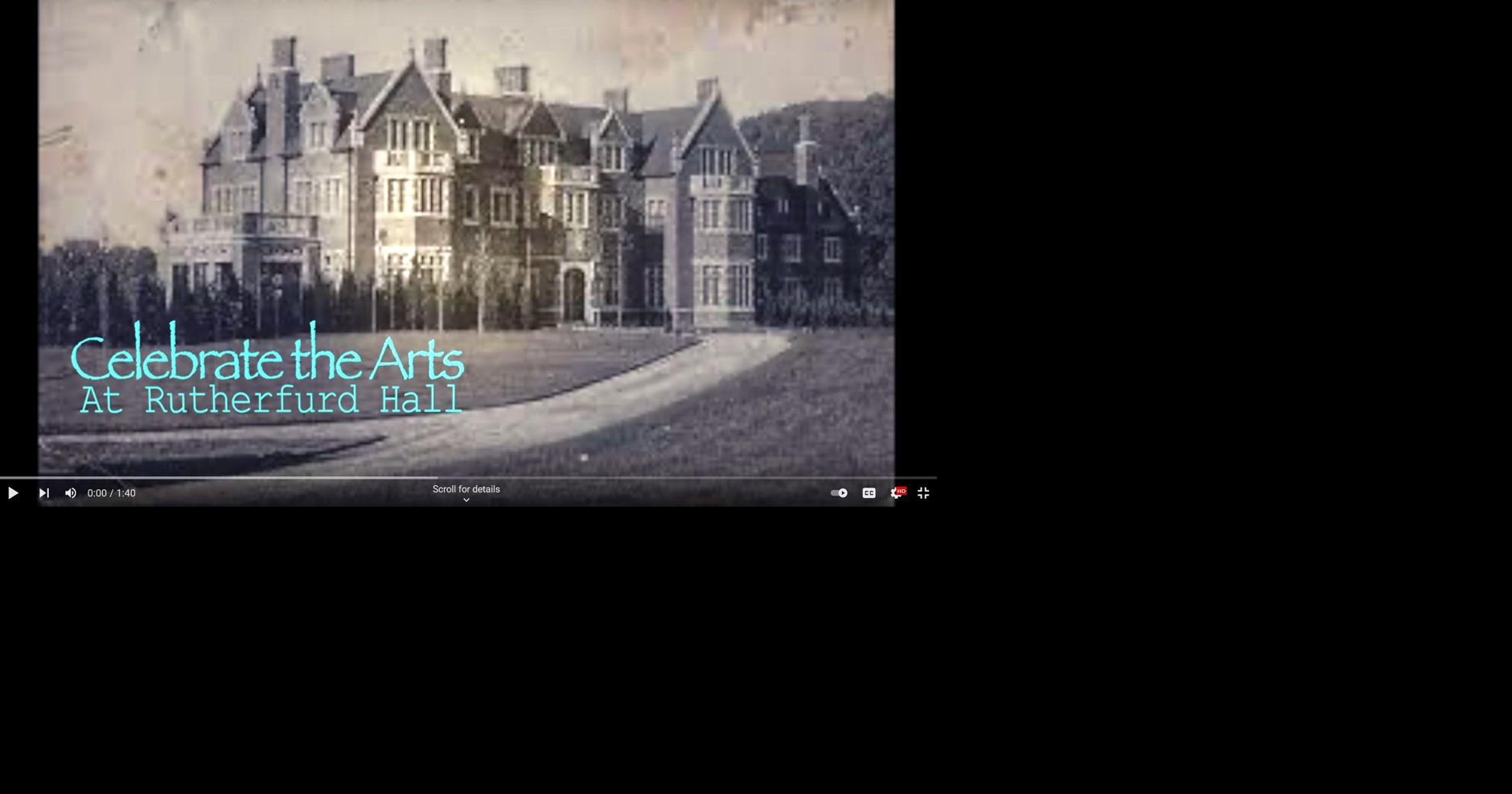 (VIDEO) Rutherfurd Hall Foundation presents “Celebrate the Arts ...