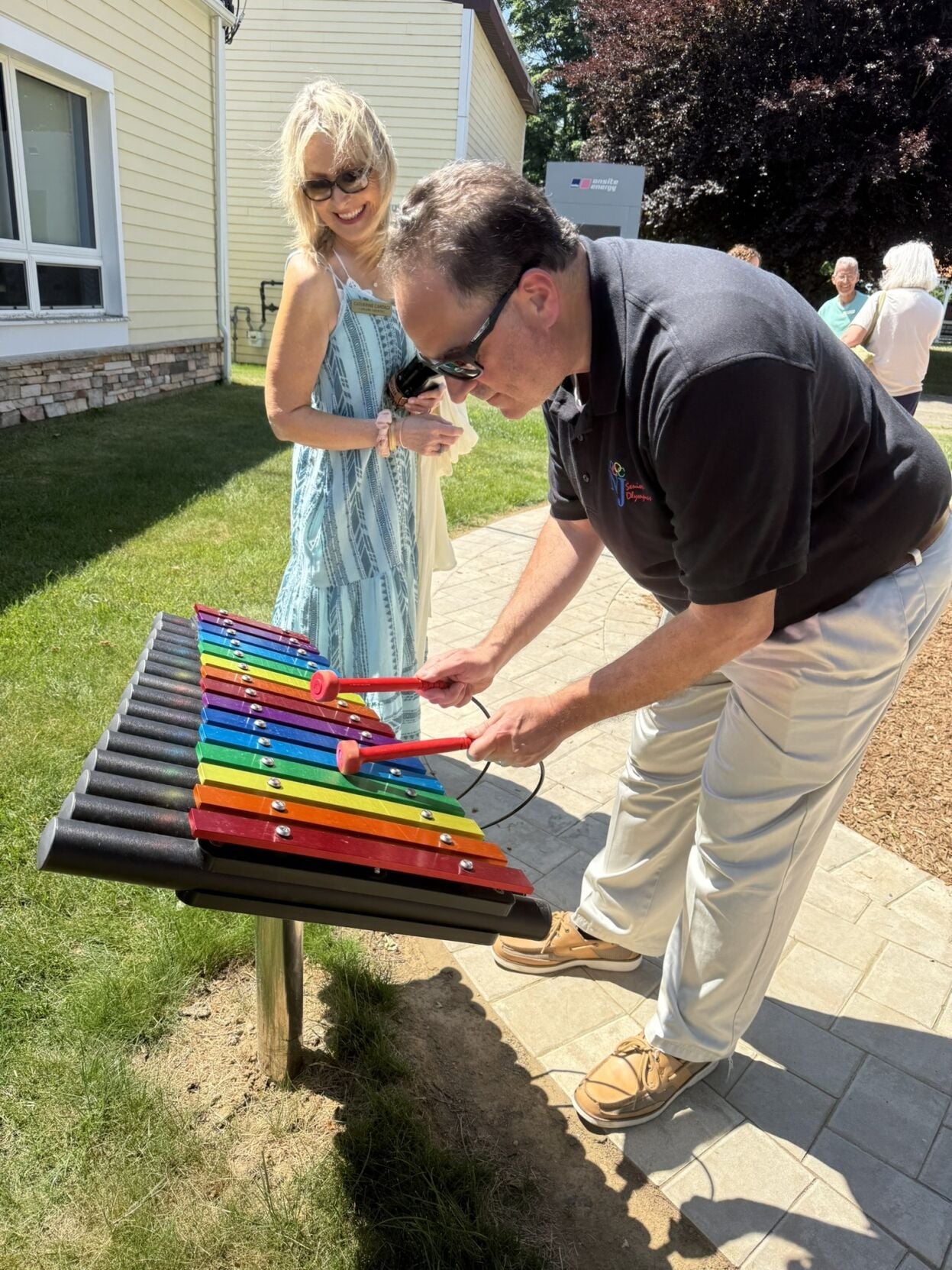 New 'Musical Garden' opens on Randolph Library grounds | News ...