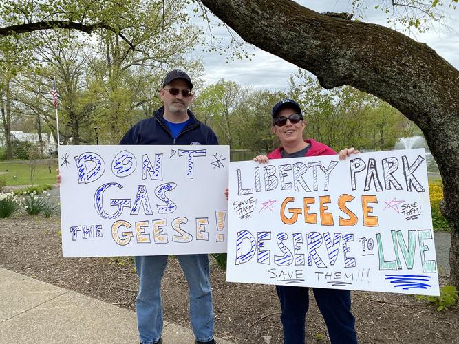 'Don't gas the geese:' Protest against euthanizing Canada geese in P-G ...