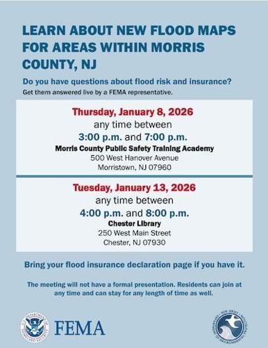 NJDEP, FEMA release revised flood maps for county | Chatham Courier ...