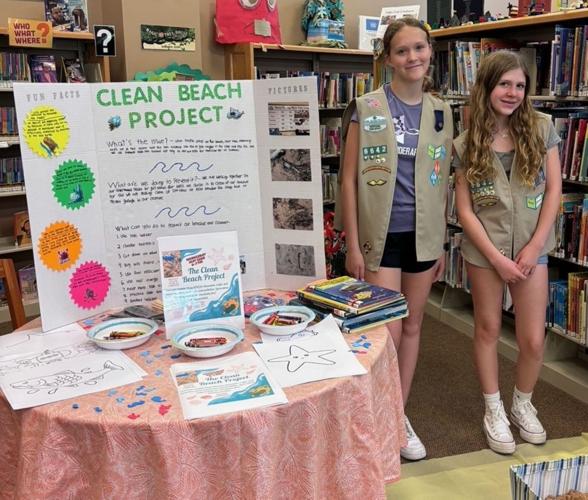 Flanders Girls Scouts cleanup environmentally sensitive areas in ...