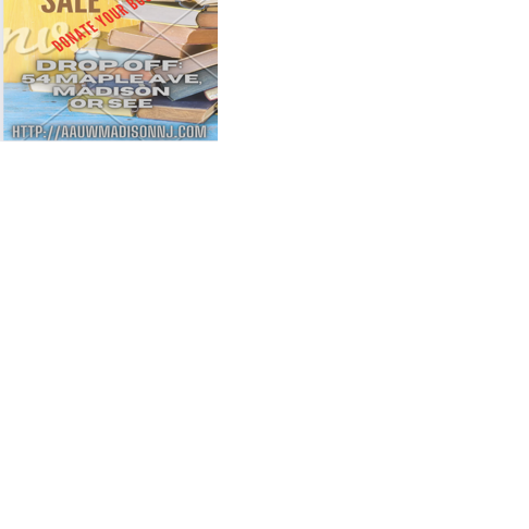 Madison AAUW changes date, location for popular book sale | News | newjerseyhills.com