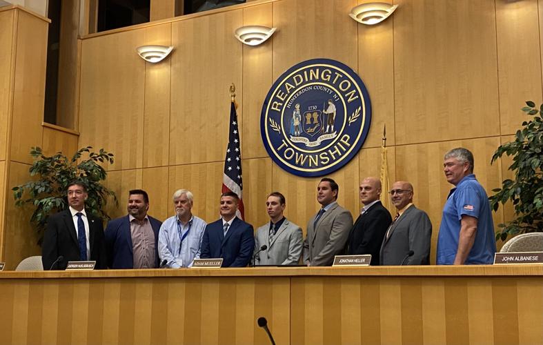 (VIDEOS) Readington swears in three new police officers | News ...