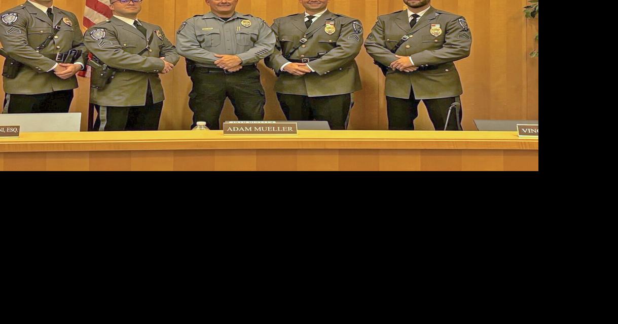 Readington swears in four new police corporals | News | newjerseyhills.com