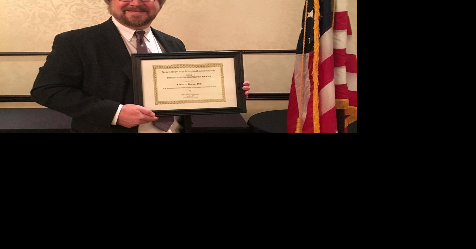 Caldwell University professor receives Distinguished Researcher Award ...