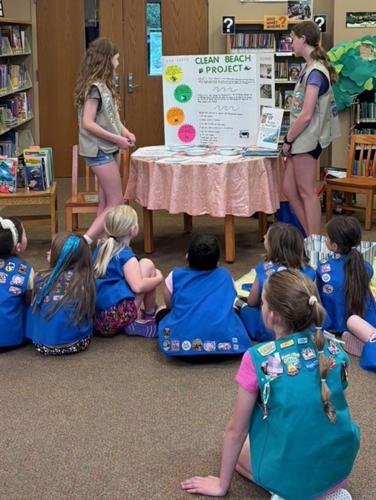 Flanders Girls Scouts cleanup environmentally sensitive areas in ...