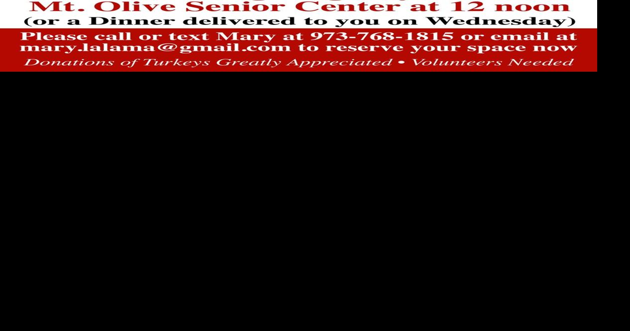 Free Thanksgiving Dinner sponsored by Councilwoman Mary Lalama and ...