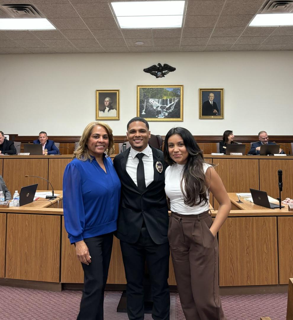 Watchung swears in police officer Gianmarco Acevedo | News ...