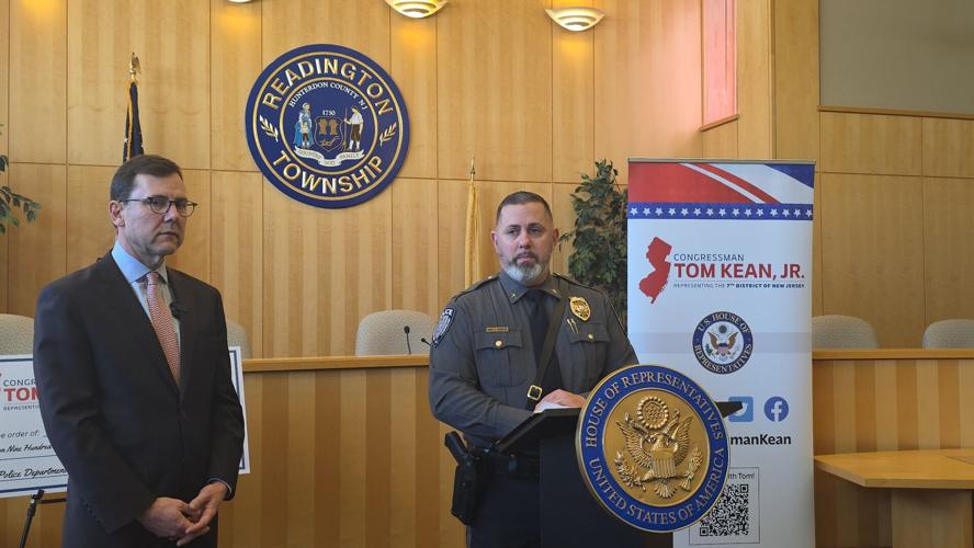 Rep. Kean presents Readington Police with nearly $2 million in grant ...