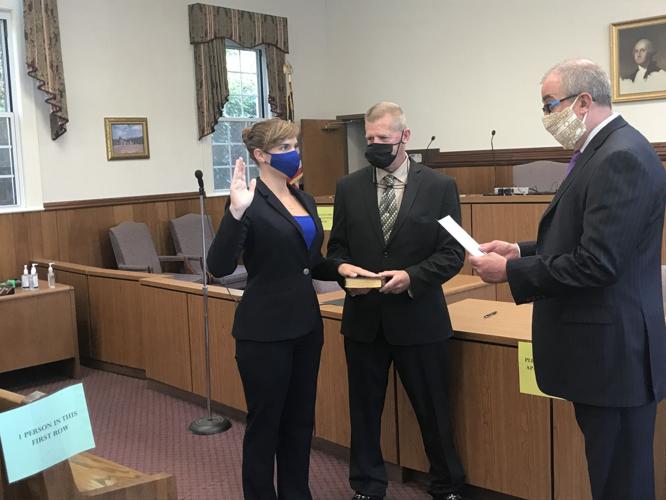 Watchung swears in new police chief, patrol officers | News ...