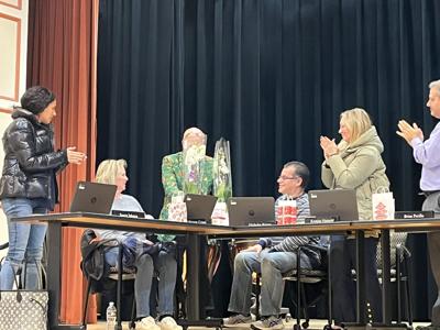 Crimi, Ritrivi honored at final Florham Park Board of Education meeting ...