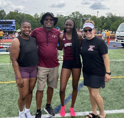 Morristown's Aaliyah Murphy wins 400 hurdles at state Meet of Champions ...