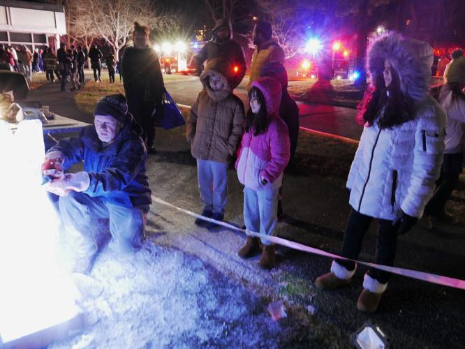 Ice carvings, elves on stilts and more at annual Chatham Township ...