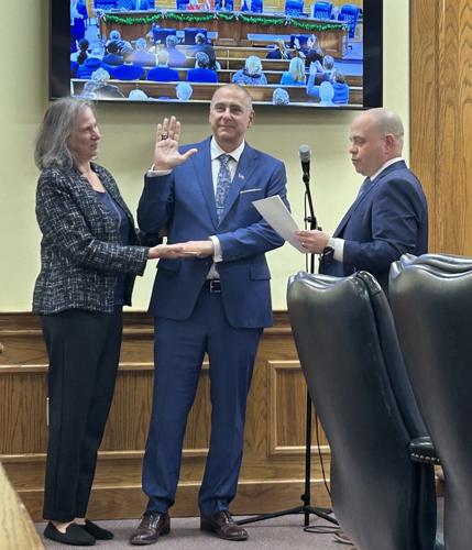 William 'Bud' Ravitz and Siva Jonnada sworn in to Morris Township ...