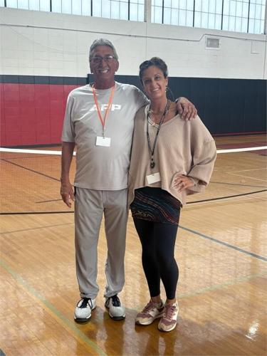 West Essex alumnus and former teacher helps students learn pickleball ...