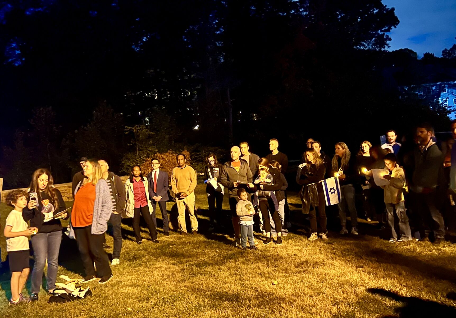 One year later: Watchung observes an October 7th Commemoration | News ...