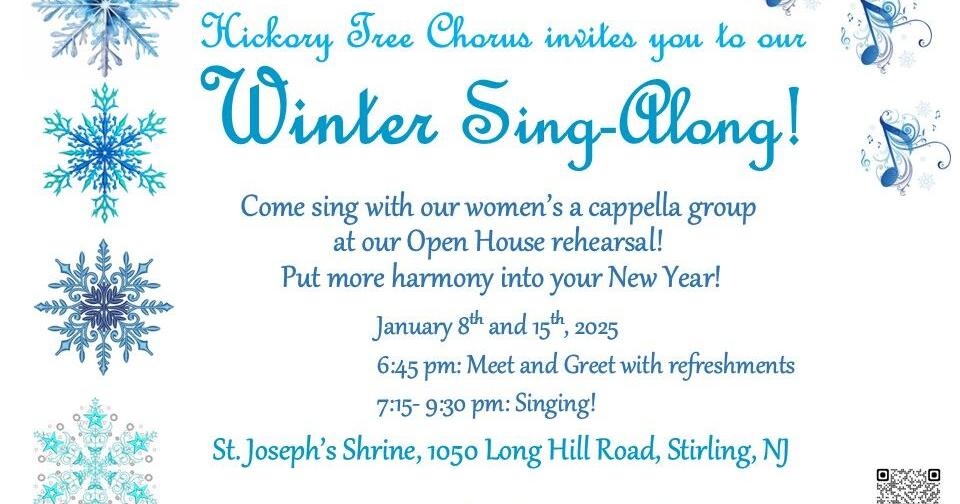 Hickory Tree Chorus to host sing-alongs in January | Music ...